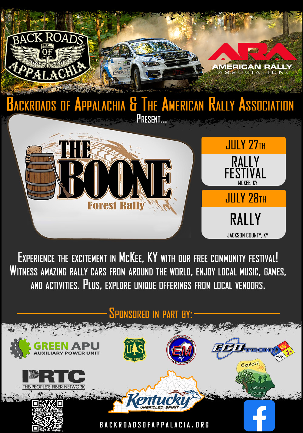 2024 Rally Dates Announced! – The Boone Forest Rally